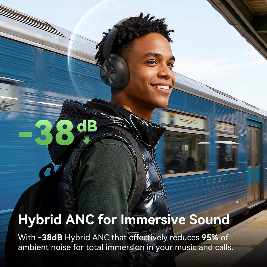 OneOdio Focus A1 Pro On-ear Hybrid ANC Headphones